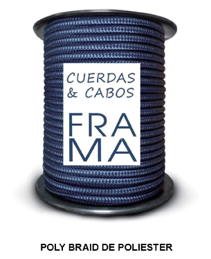 Poly Braid Cuerda de Calidad - Cuerdas y Cabos Frama